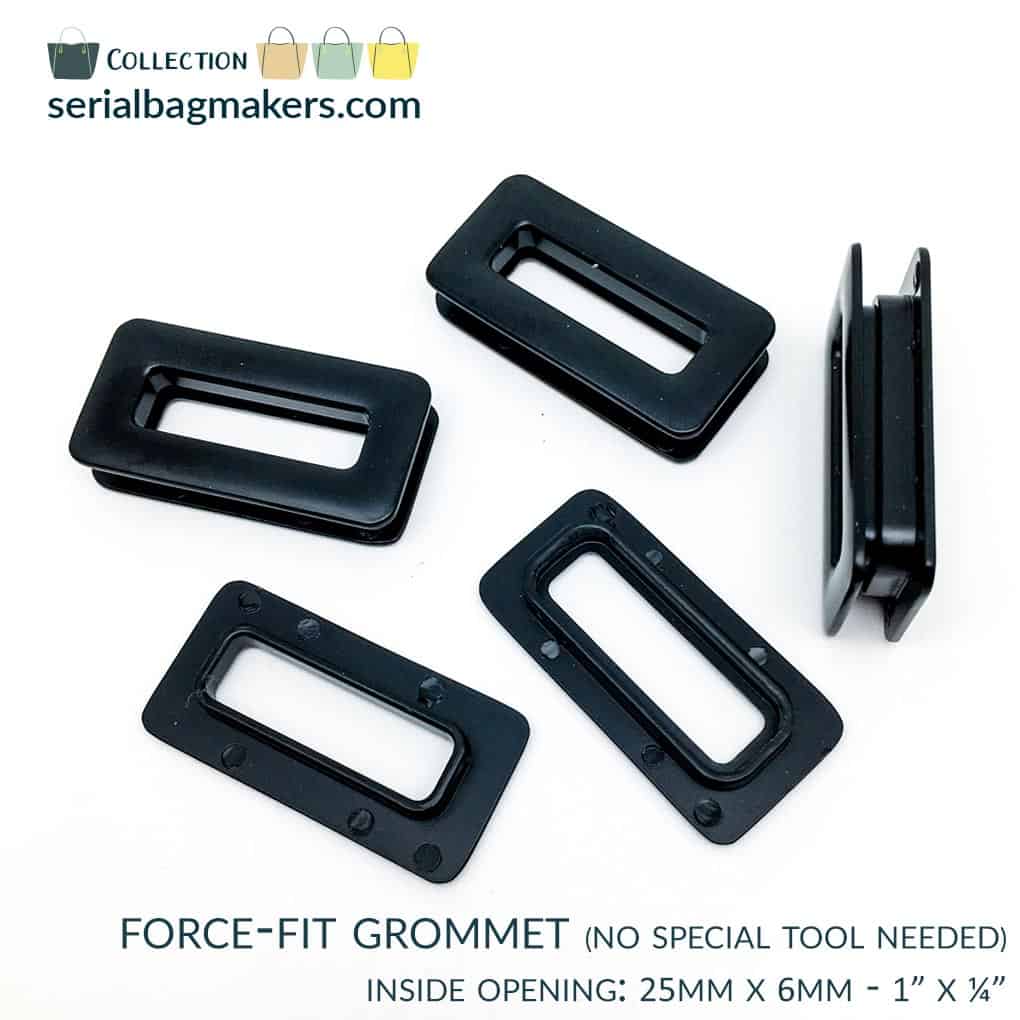 Force fit Rectangular Grommet – Little Sewing Tree